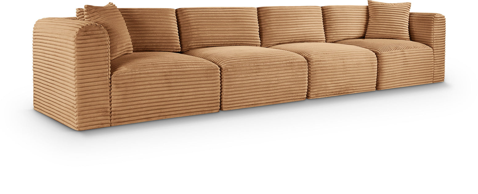Shaggy - Fabric 4 Seat Modular Sofa — Sleeper Sofas by Z Furniture