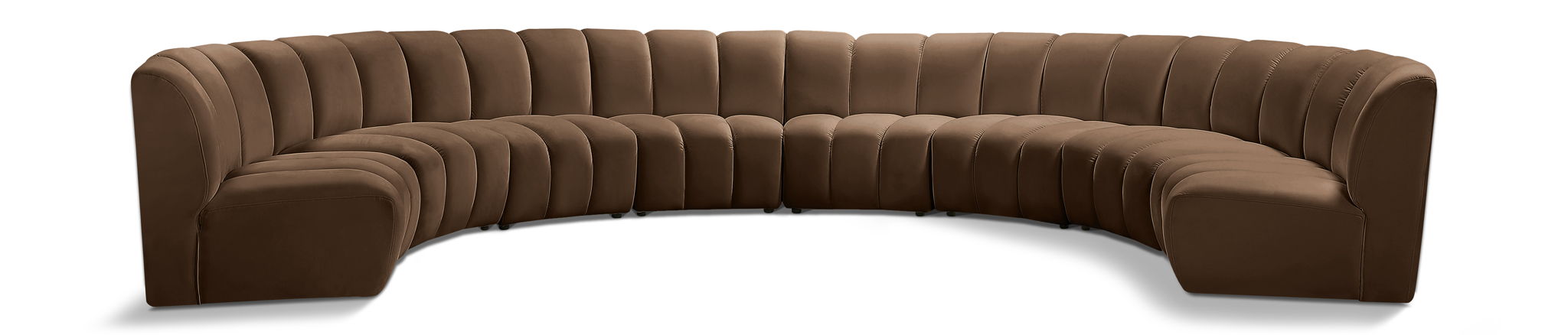 Infinity - 8 Piece Modular Sectional - Brown — Sleeper Sofas by Z Furniture