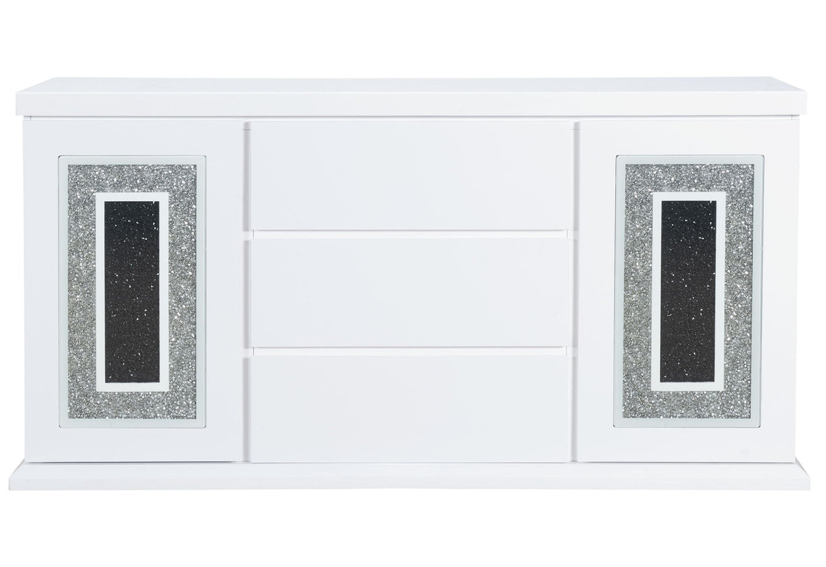 Monaco - Buffet - White — Sleeper Sofas by Z Furniture